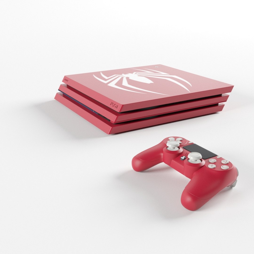 Limited edition ps4 spider 3D model - TurboSquid 1315838
