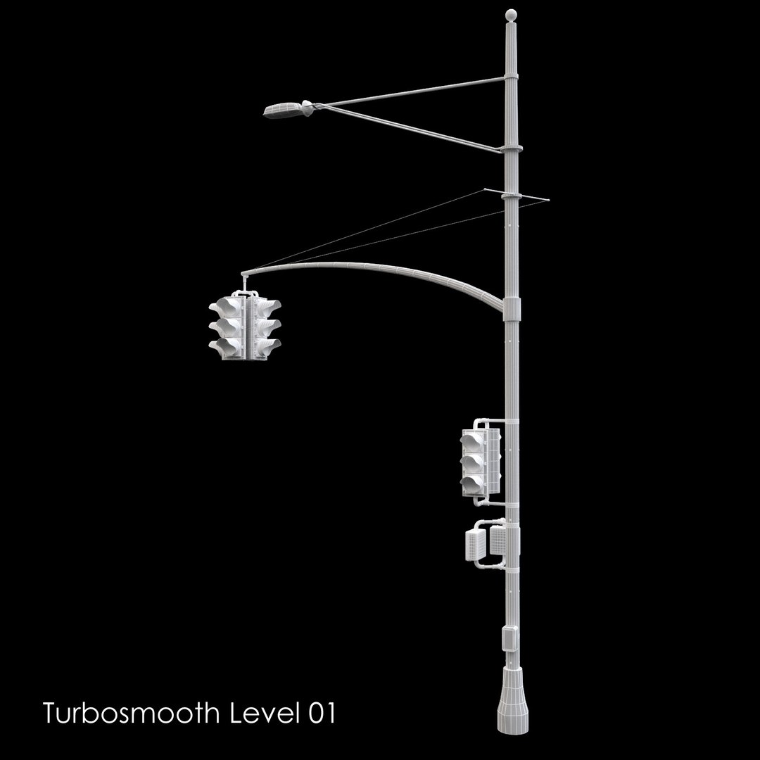 3d Model Traffic Light