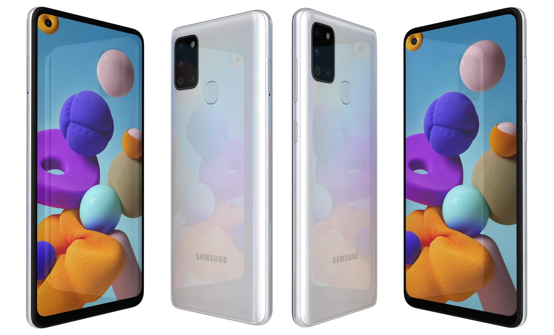 Samsung galaxy a21s colors 3D - TurboSquid 1573321