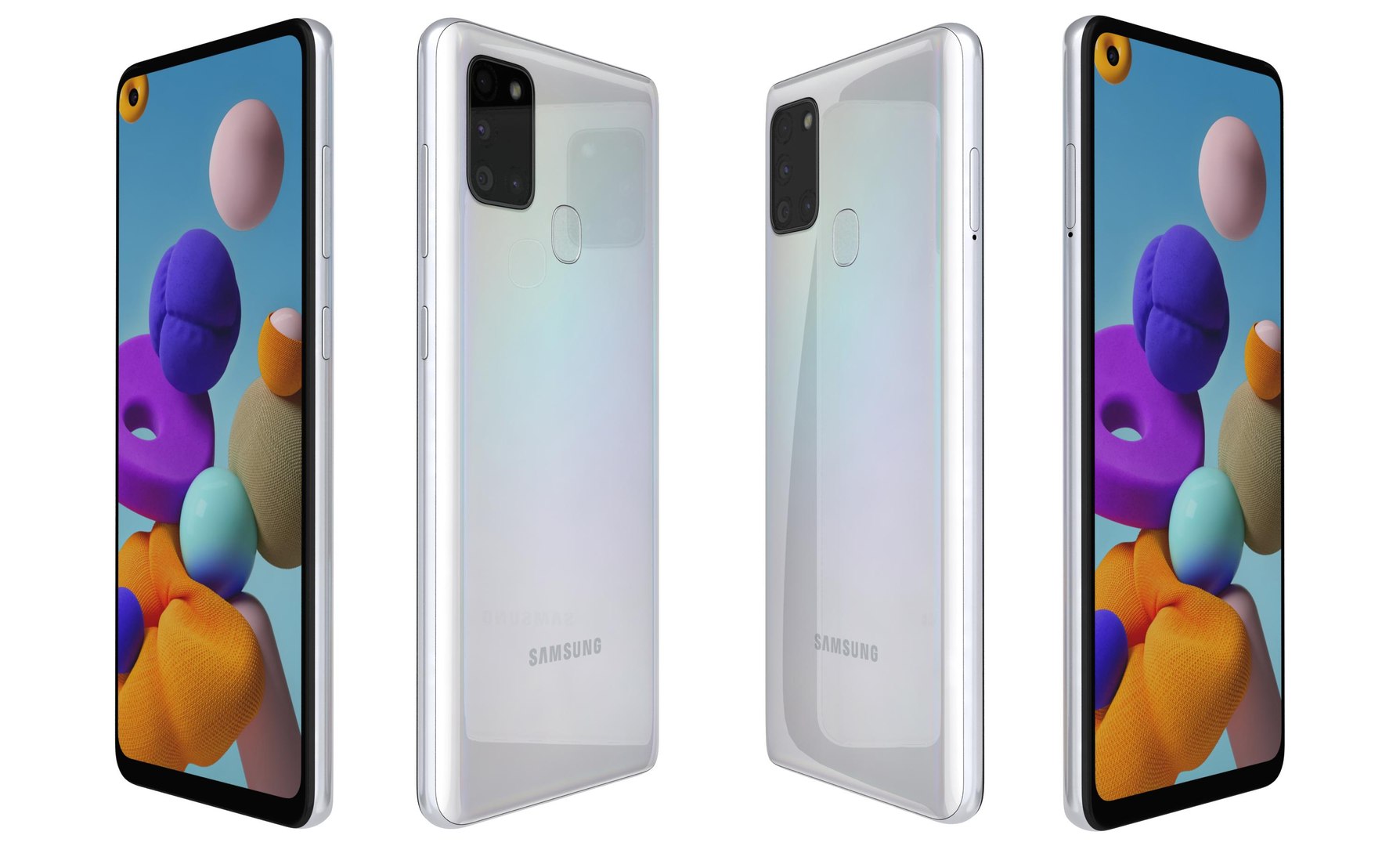 Samsung galaxy a21s colors 3D - TurboSquid 1573321