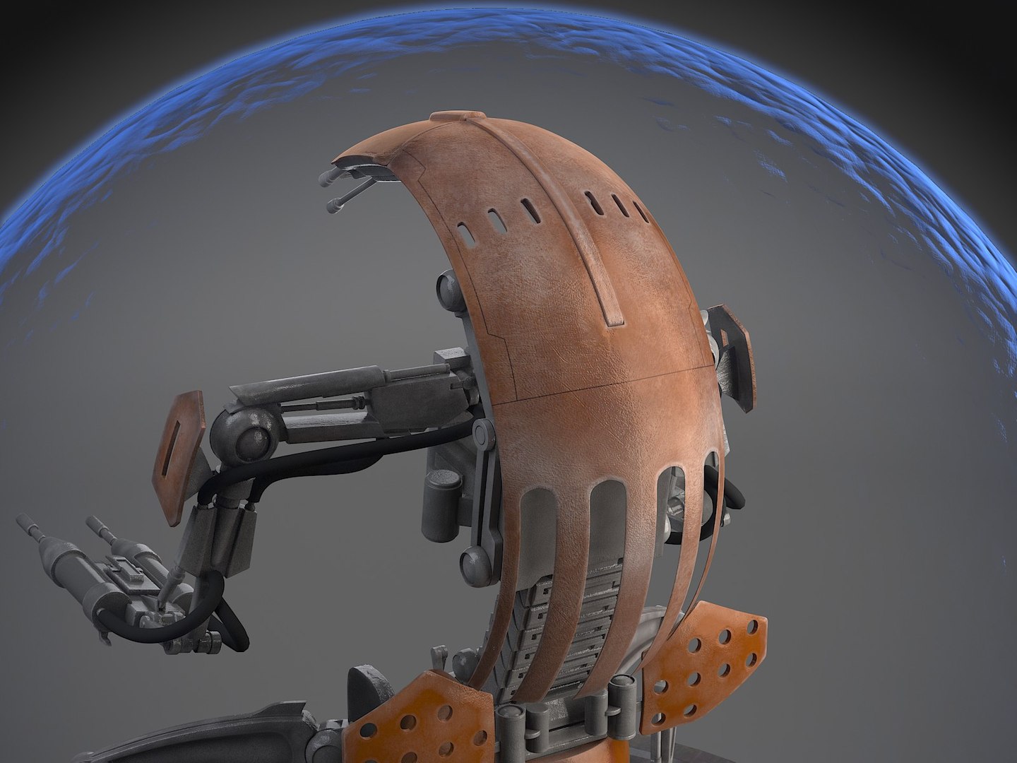 3d Model Of Star Wars Droideka