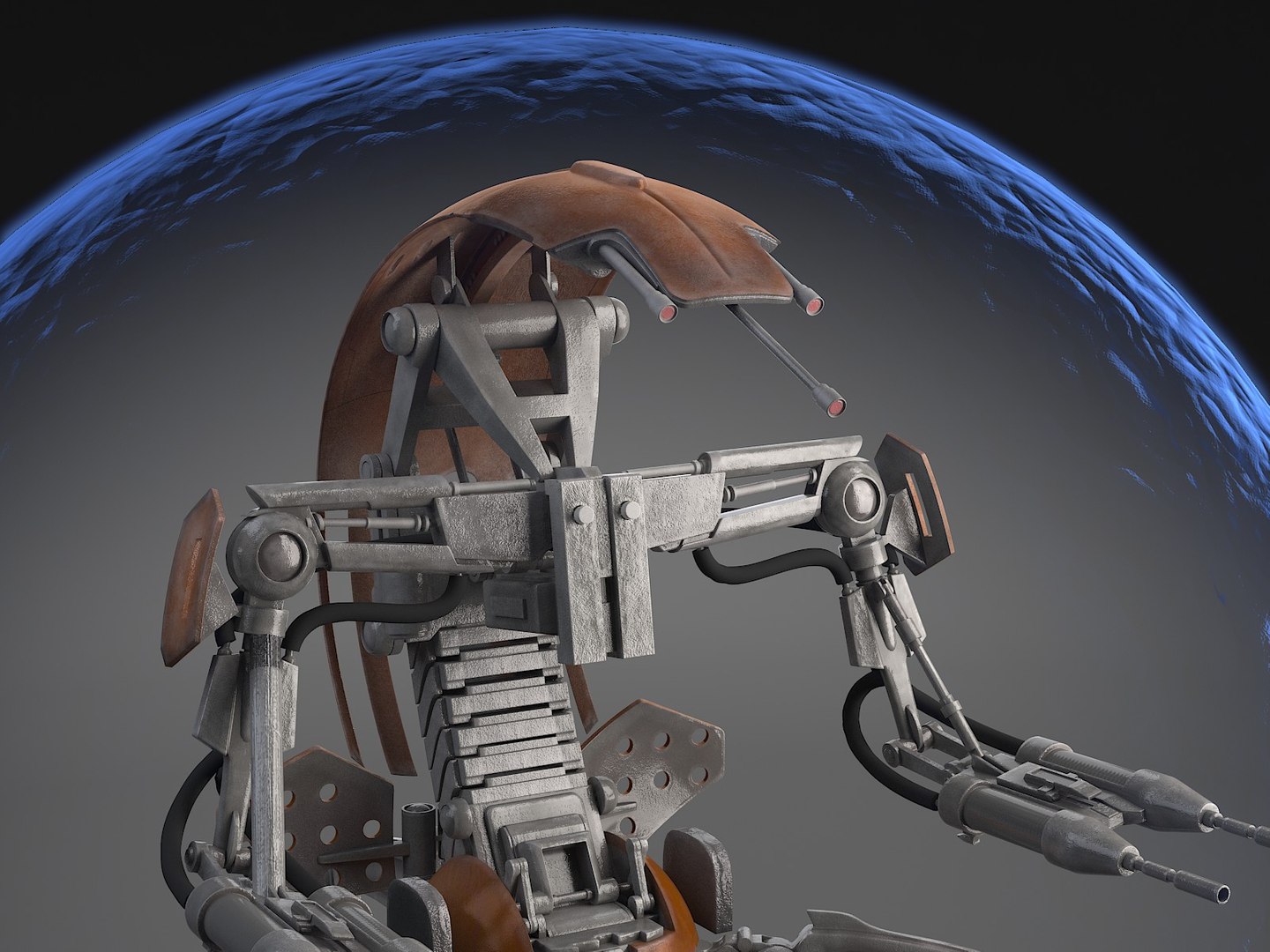 3d Model Of Star Wars Droideka