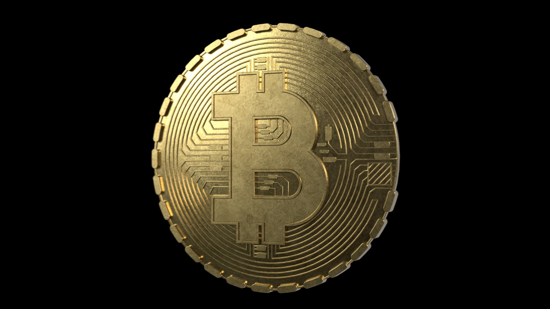 Bitcoin Coin Model - TurboSquid 1820143