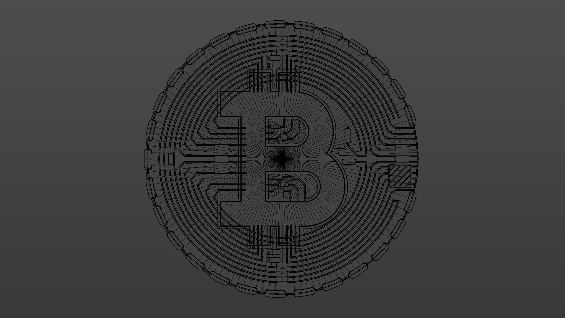Bitcoin Coin Model - TurboSquid 1820143