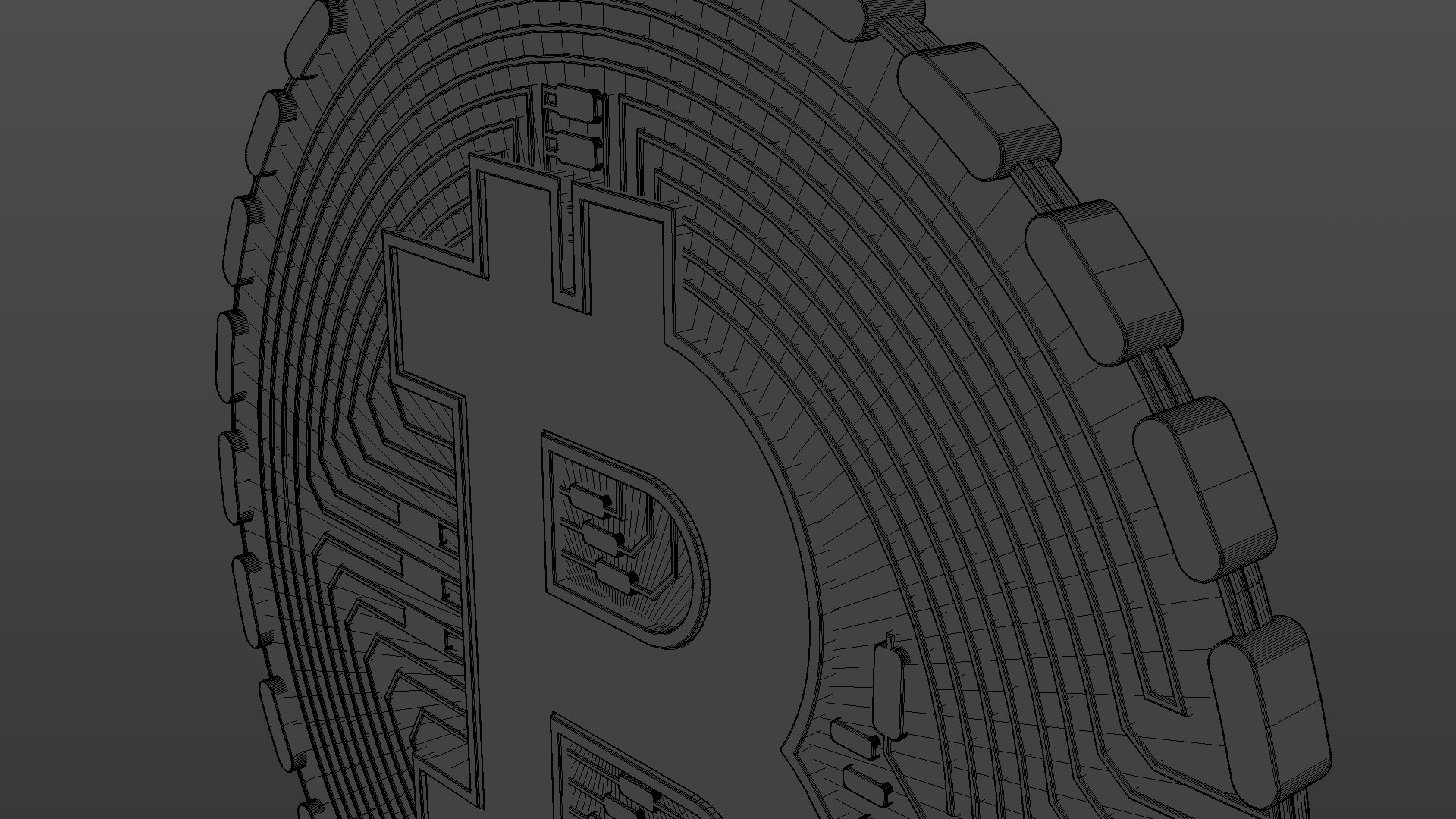 Bitcoin Coin Model - TurboSquid 1820143