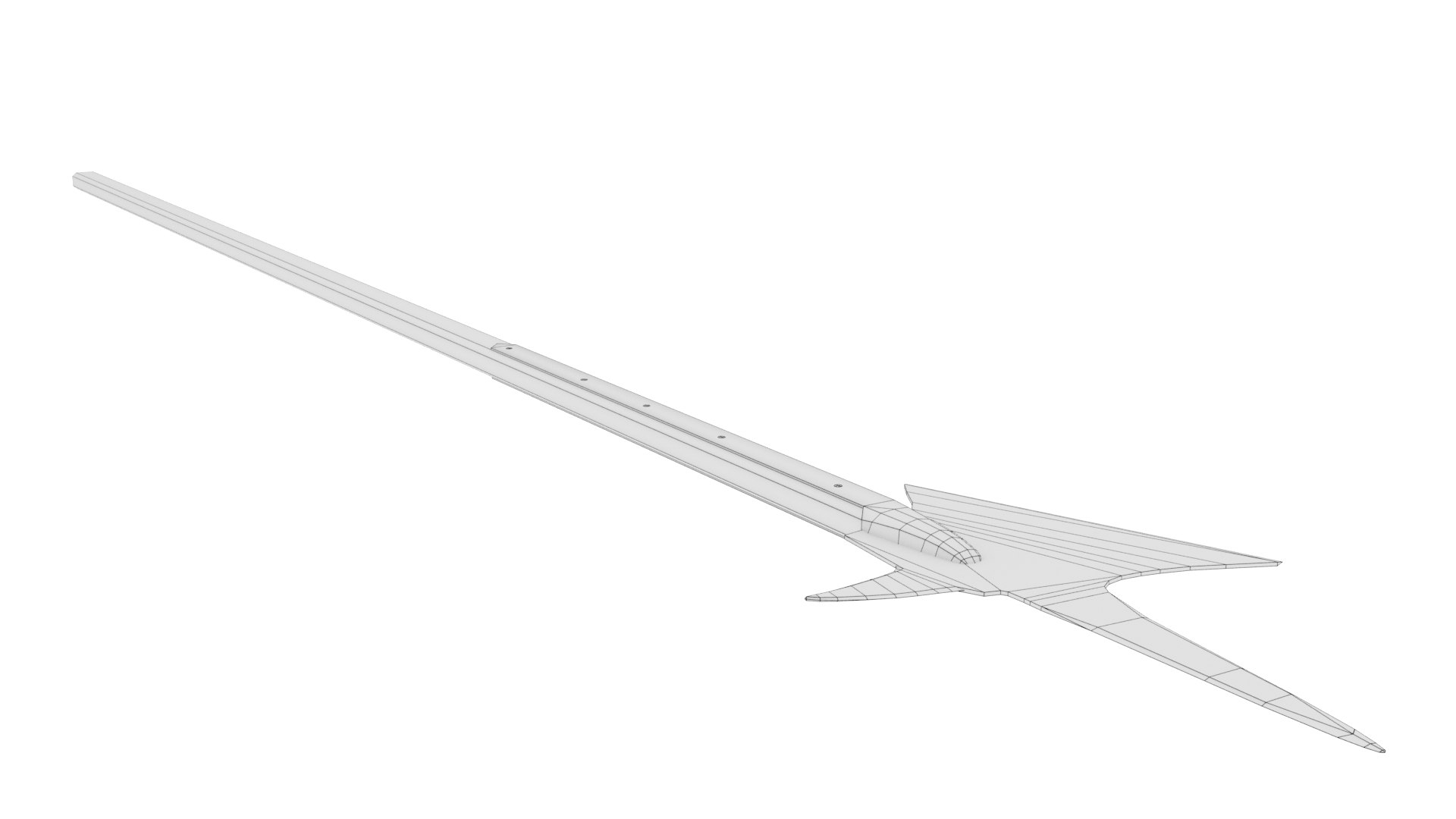 3D historically german halberd model - TurboSquid 1415968