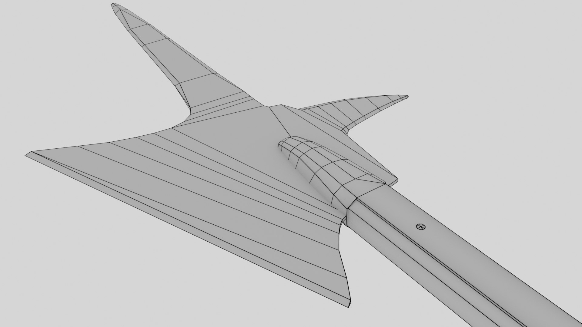 3D historically german halberd model - TurboSquid 1415968