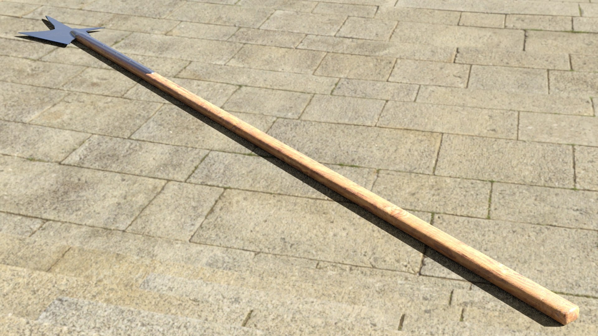 3D historically german halberd model - TurboSquid 1415968