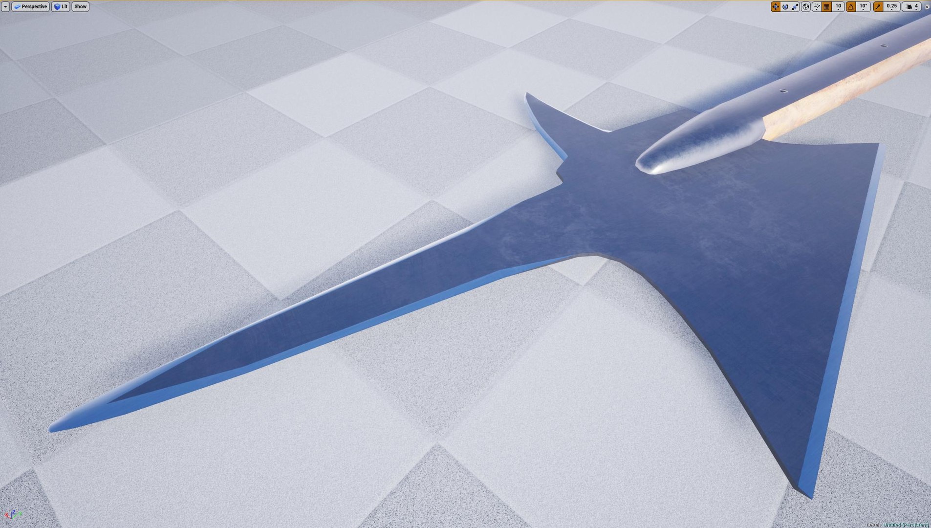 3D historically german halberd model - TurboSquid 1415968