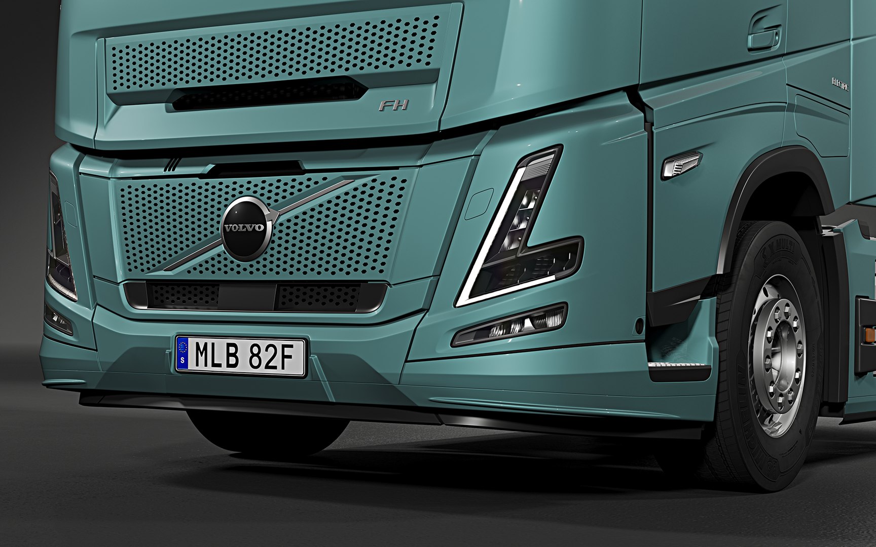 3D Model 2025 Volvo FH Aero Electric Globetrotter XL - TurboSquid 2293115