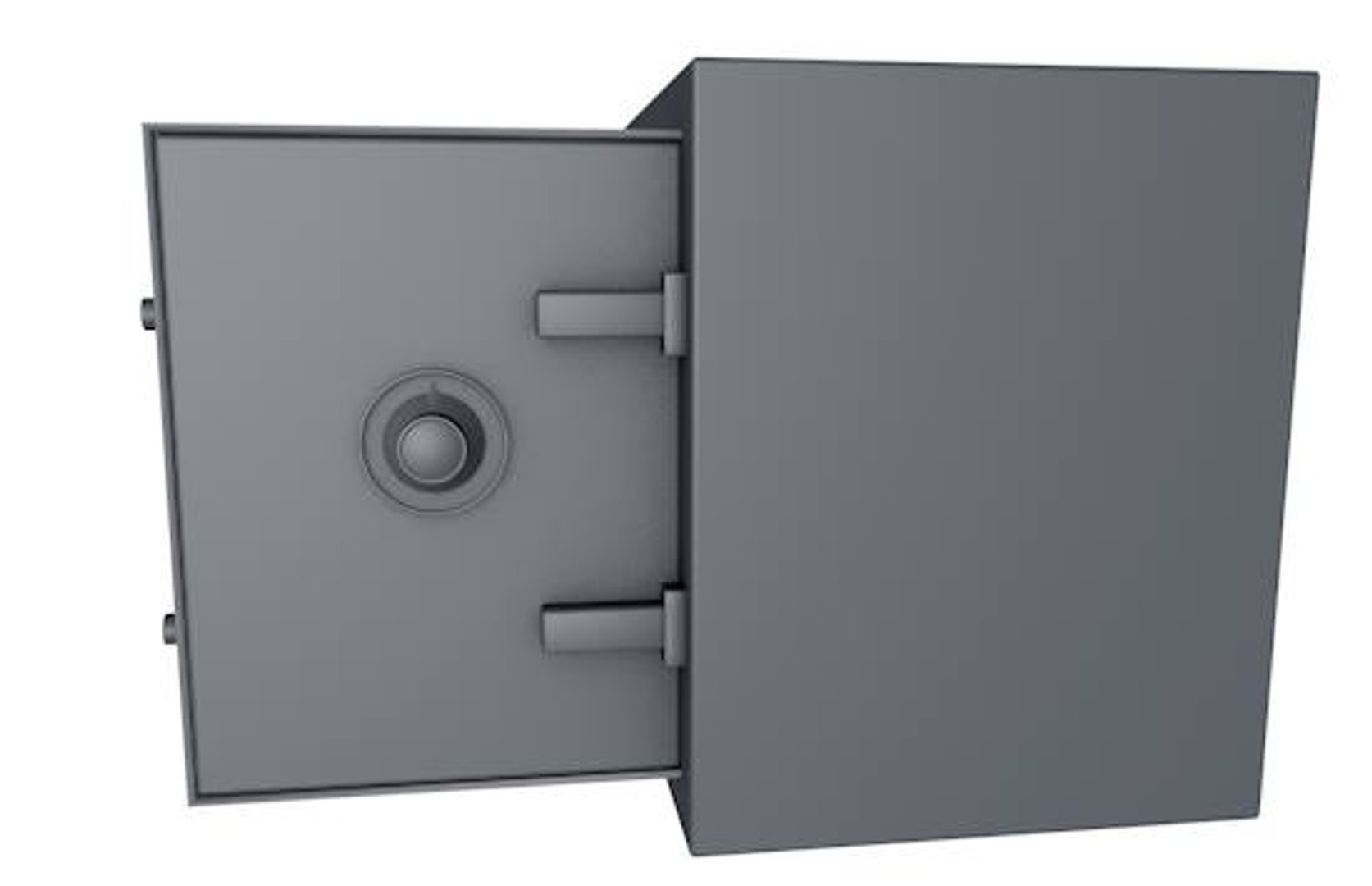 3ds max safe open door