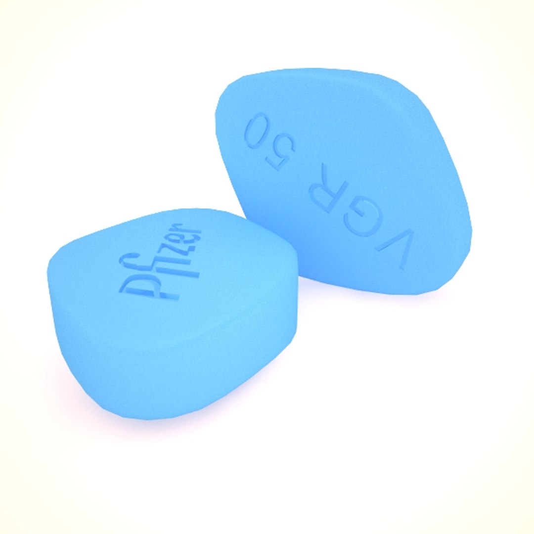 3d model viagra pill
