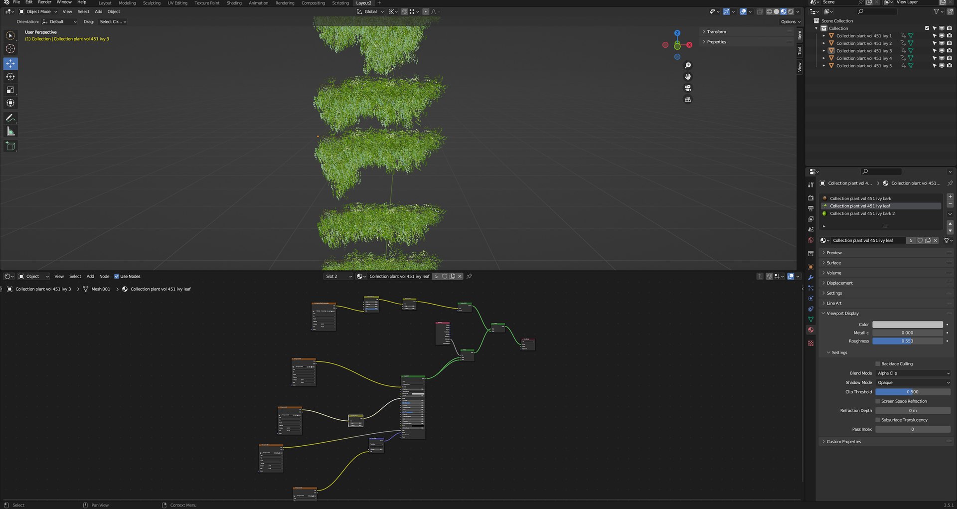 Collection plant vol 451 - blender model model - TurboSquid 2099120