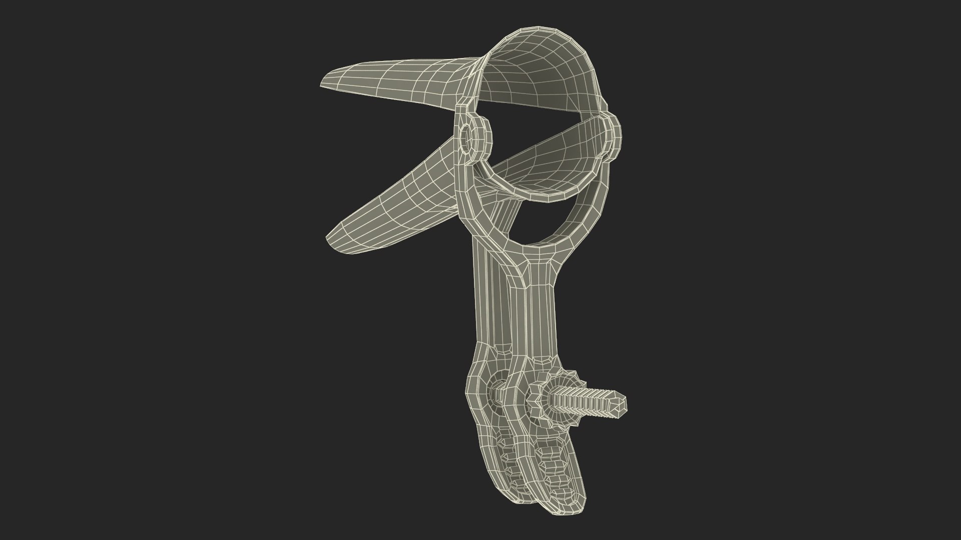 3D Plastic Vaginal Speculum Model - TurboSquid 2232371