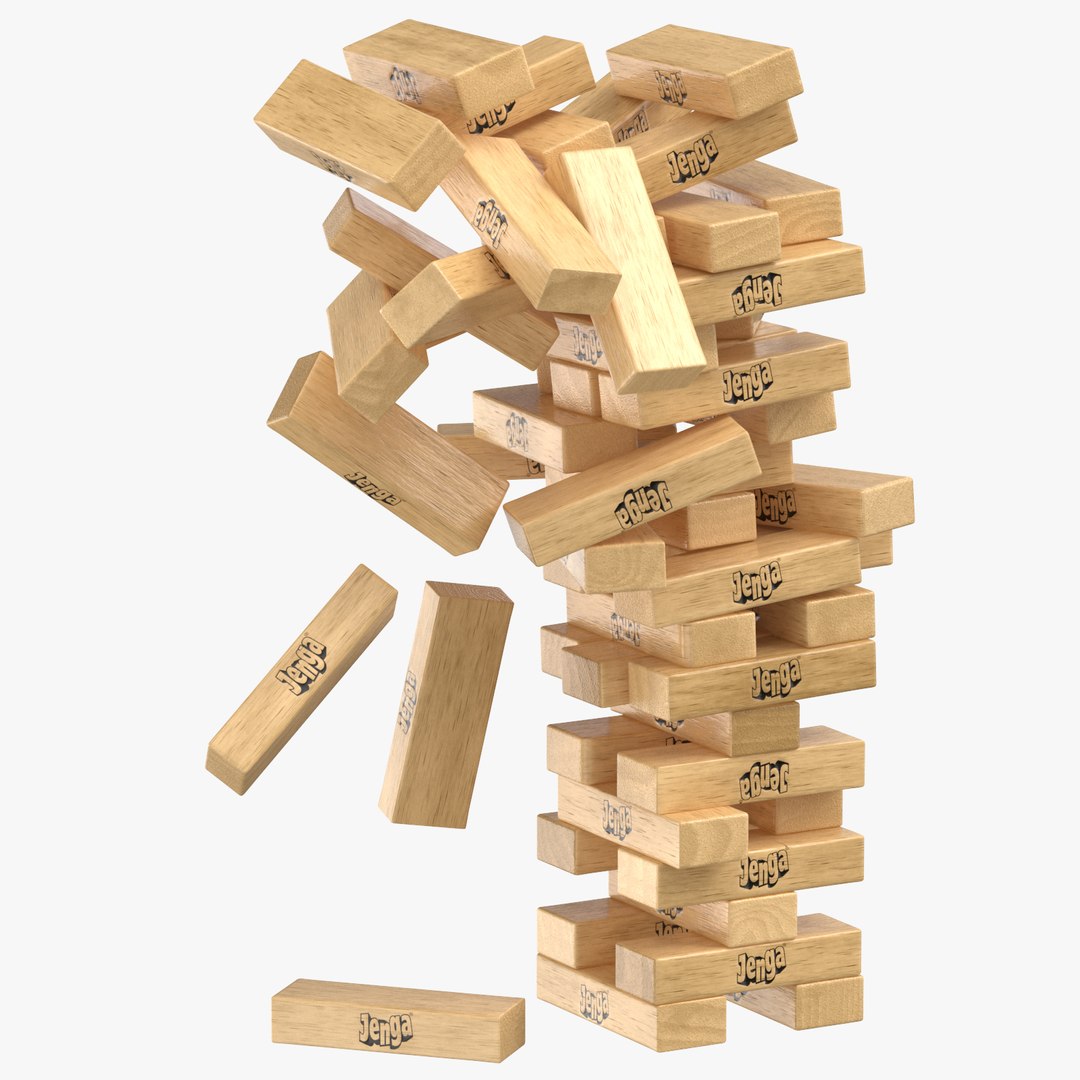3D model jenga games - TurboSquid 1484021