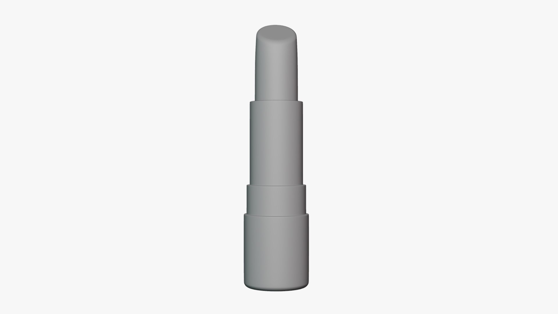 3D Model Basic Lipstick Tube - Geometry Only No Textures No Materials ...