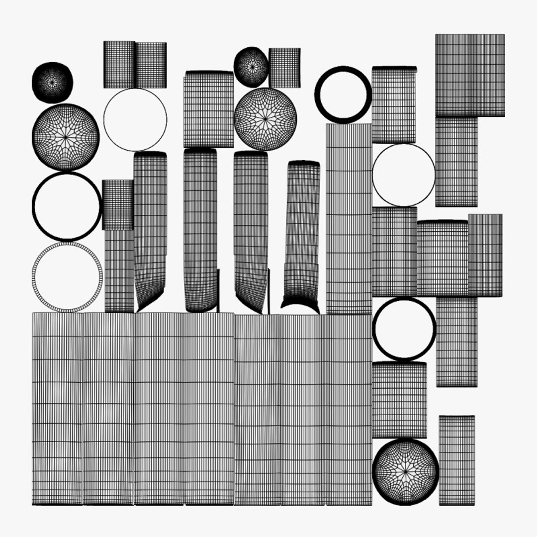 3D Model Basic Lipstick Tube - Geometry Only No Textures No Materials ...