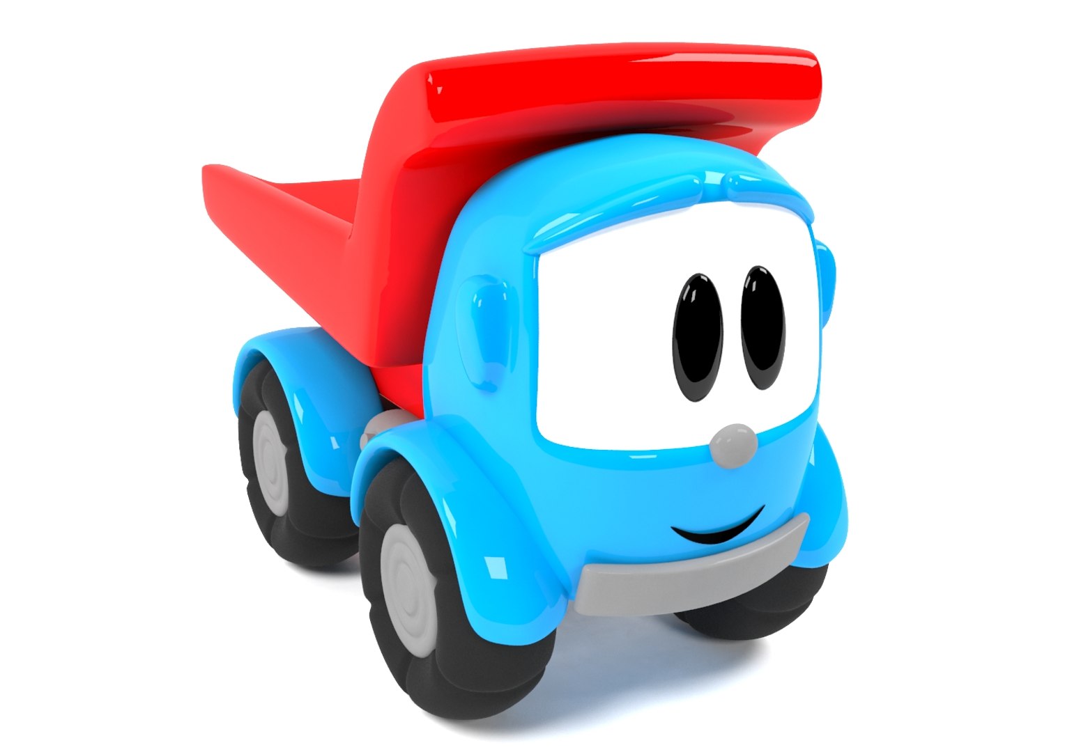 Car Cartoon Character 3D Model - TurboSquid 1252855