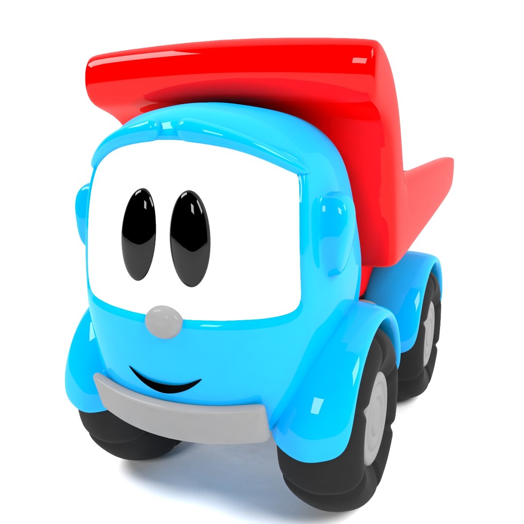 Car Cartoon Character 3D Model - TurboSquid 1252855