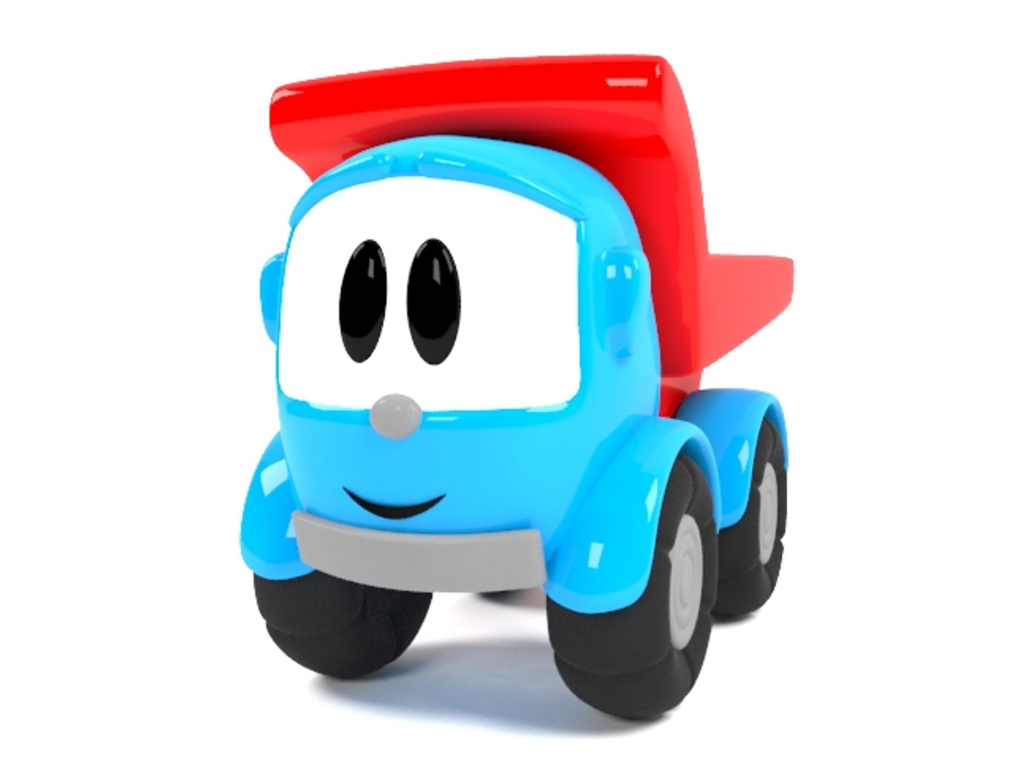 Car Cartoon Character 3D Model - TurboSquid 1252855