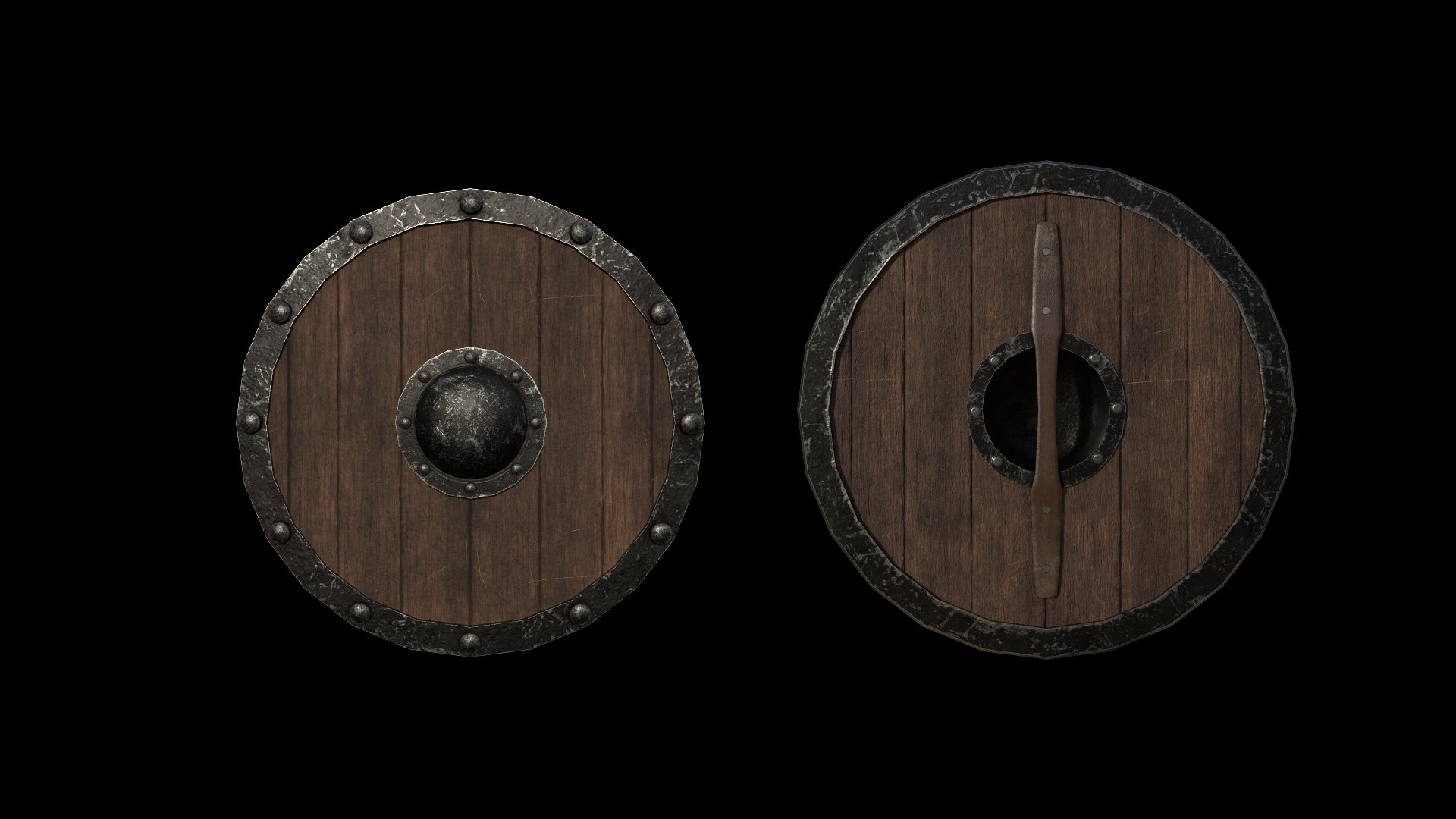 3D Viking Shield Collection Model - TurboSquid 2397831