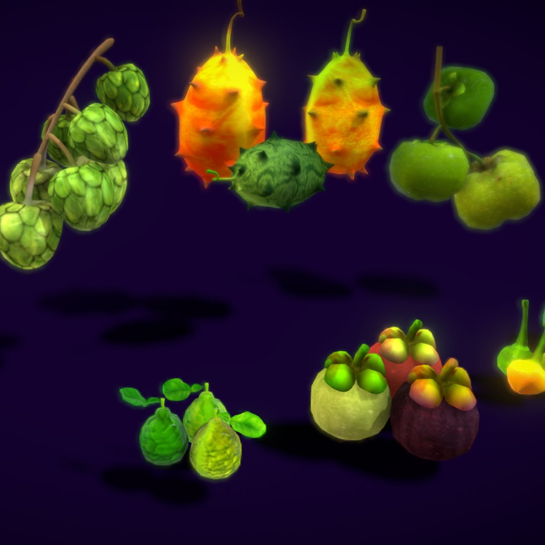 Collections Fruit Path2 Model - TurboSquid 2134504