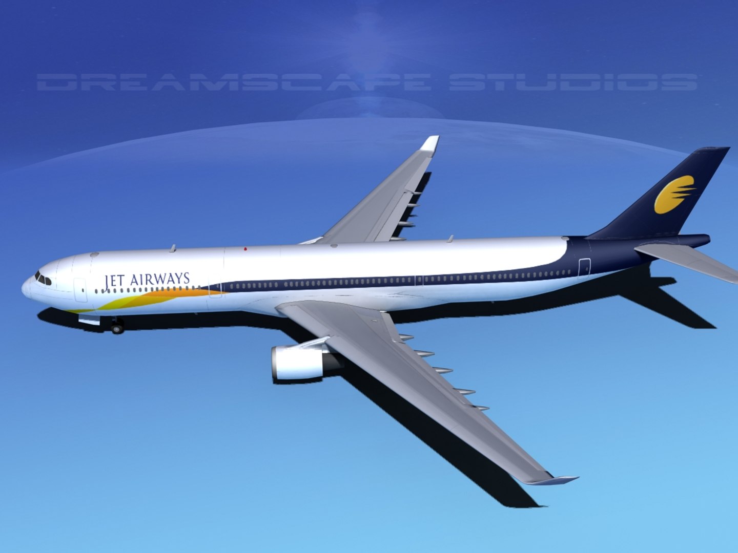 3d Model Of Airbus A330-300 A330