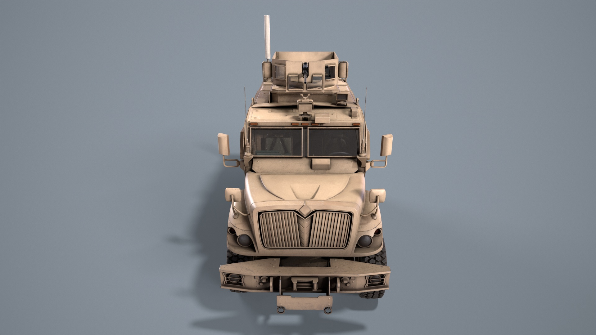 International M1224 MaxxPro Desert 3D Model - TurboSquid 2201880