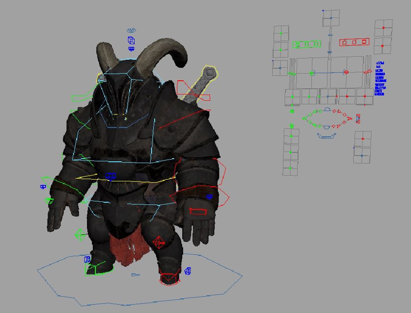 Knight clunky model - TurboSquid 1260805