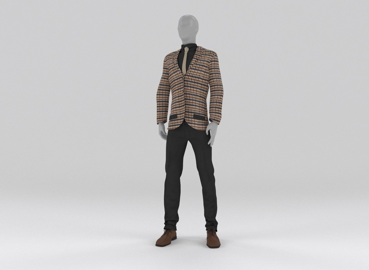 man mannequin 3d model
