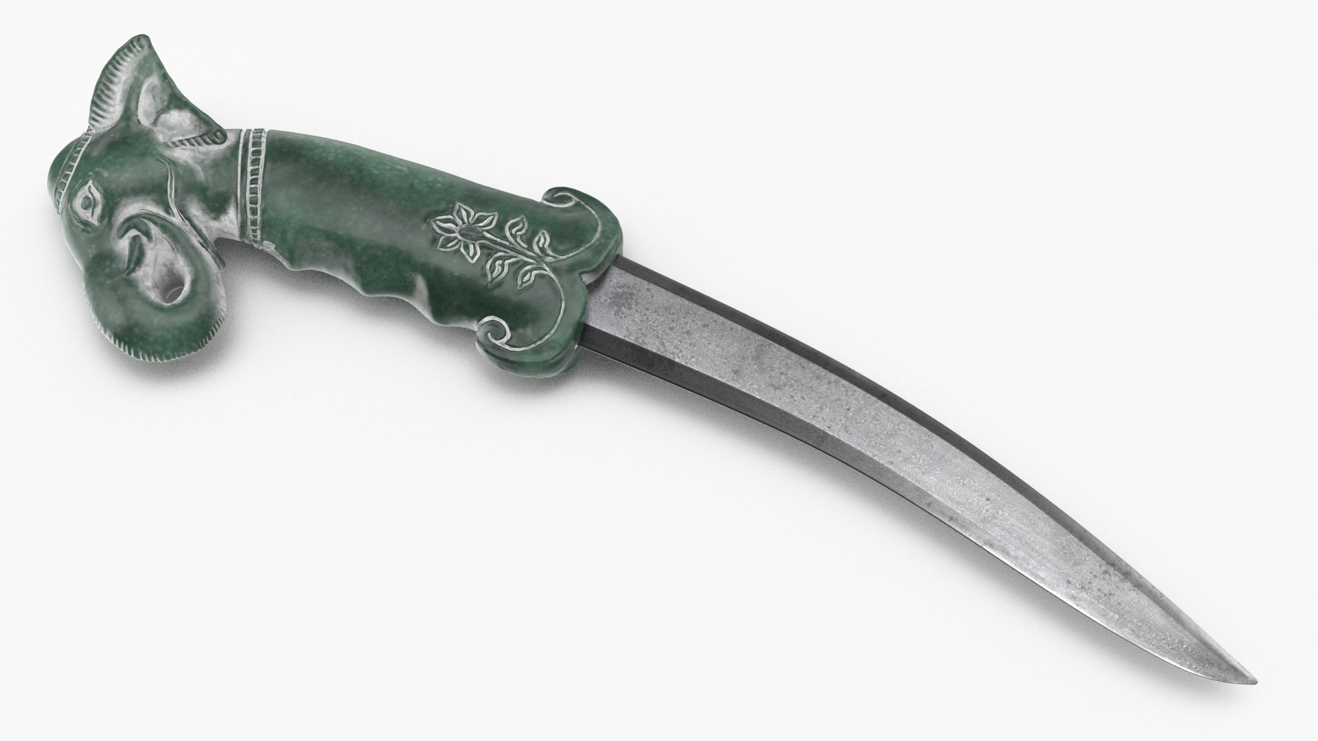 3D Indian Dagger Elephant Head - TurboSquid 1466959