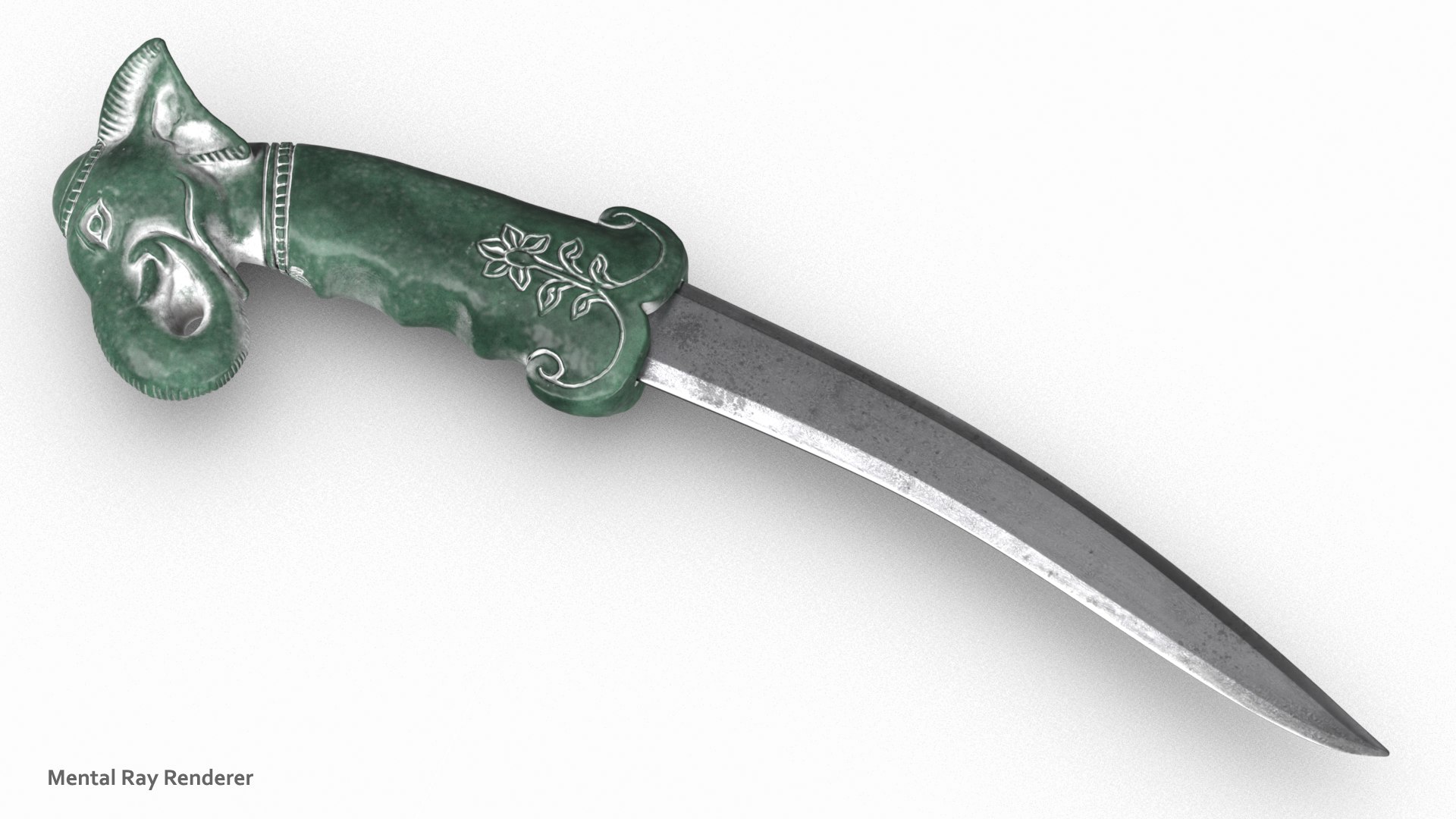 3D Indian Dagger Elephant Head - TurboSquid 1466959