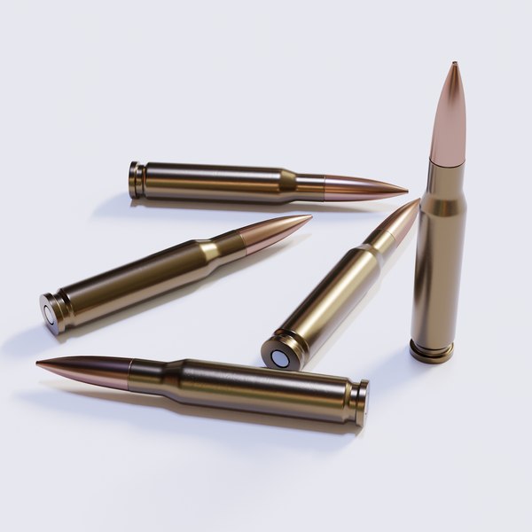 9mm Bullet 3D Models for Download | TurboSquid