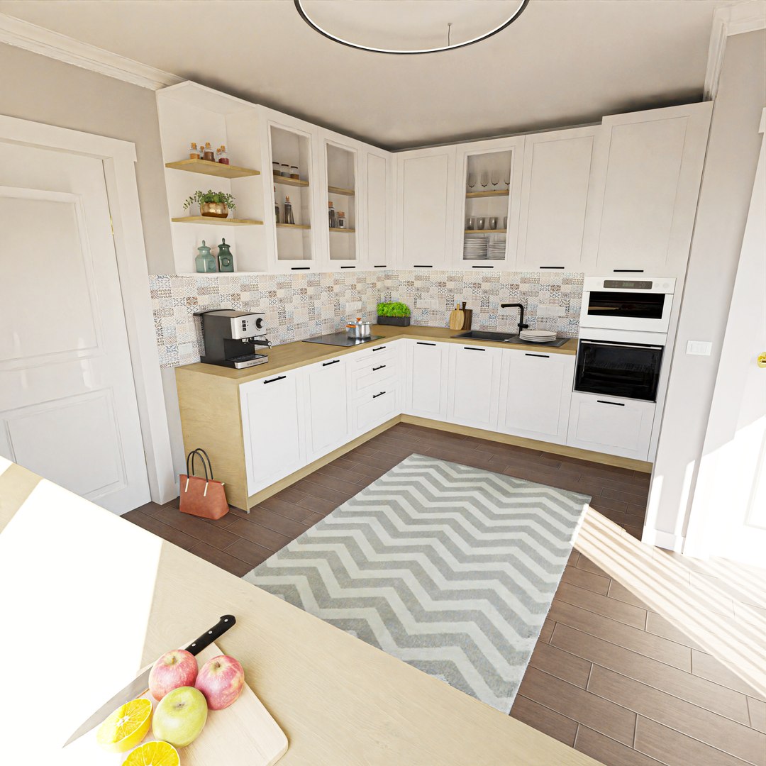 Classic Kitchen Model - TurboSquid 2218867