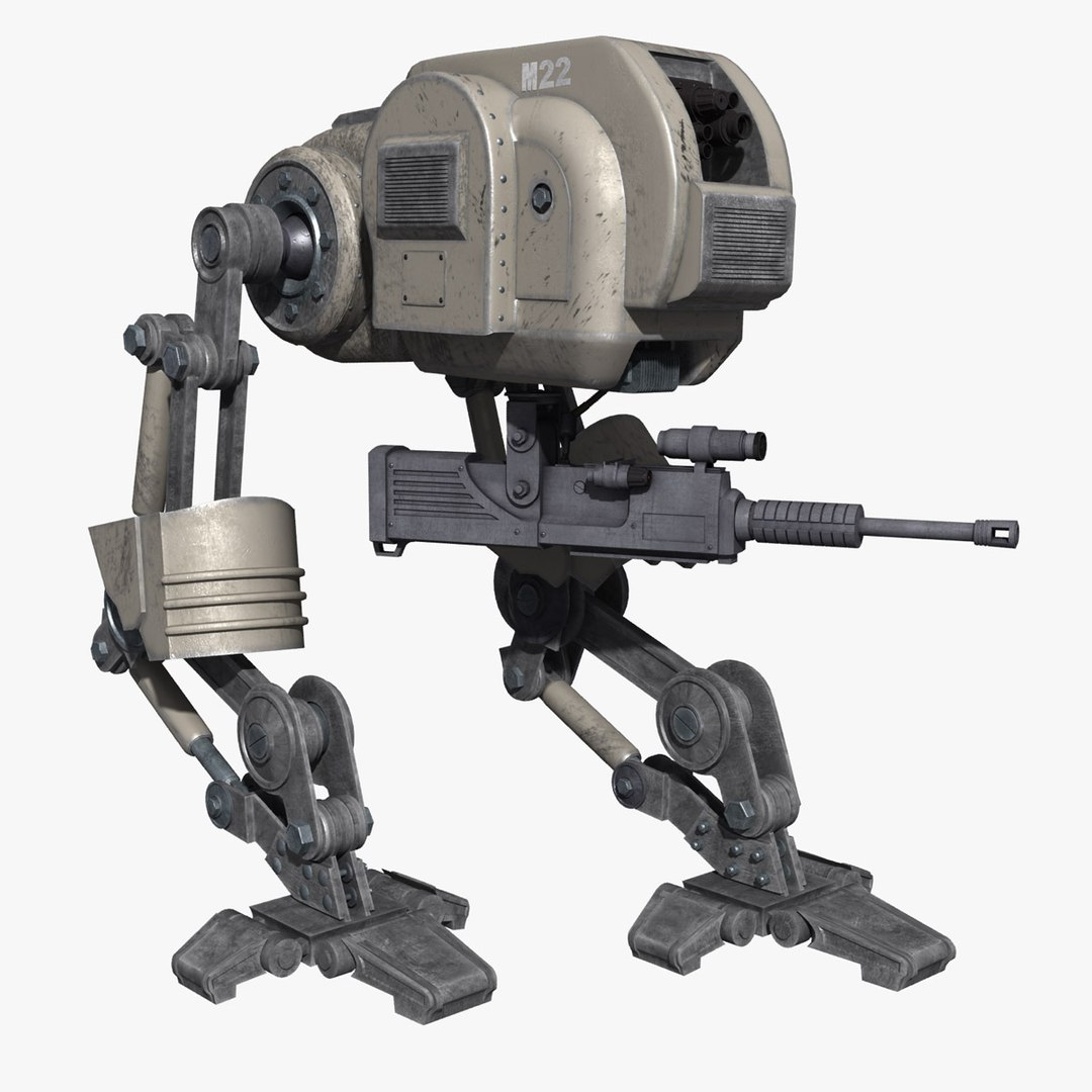 3d Mech Rigged