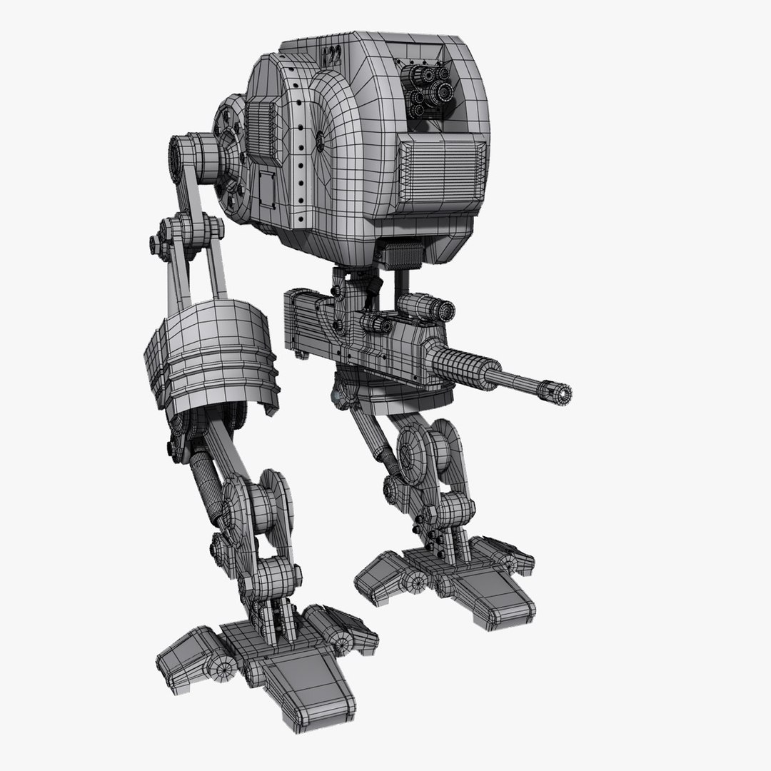 3d Mech Rigged