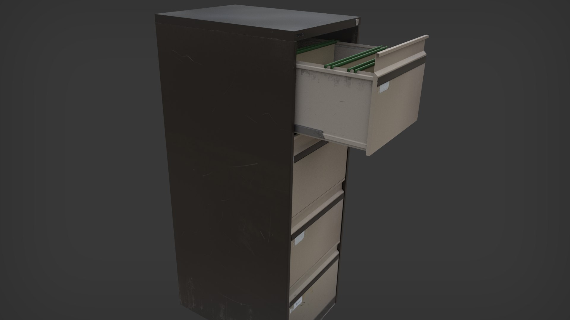 filing cabinet 3d model
