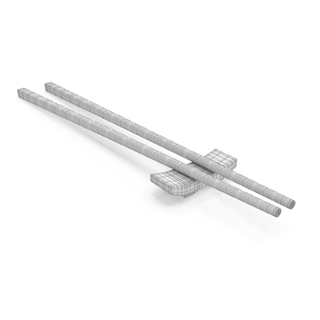 Chopsticks 3D Model - TurboSquid 1831421