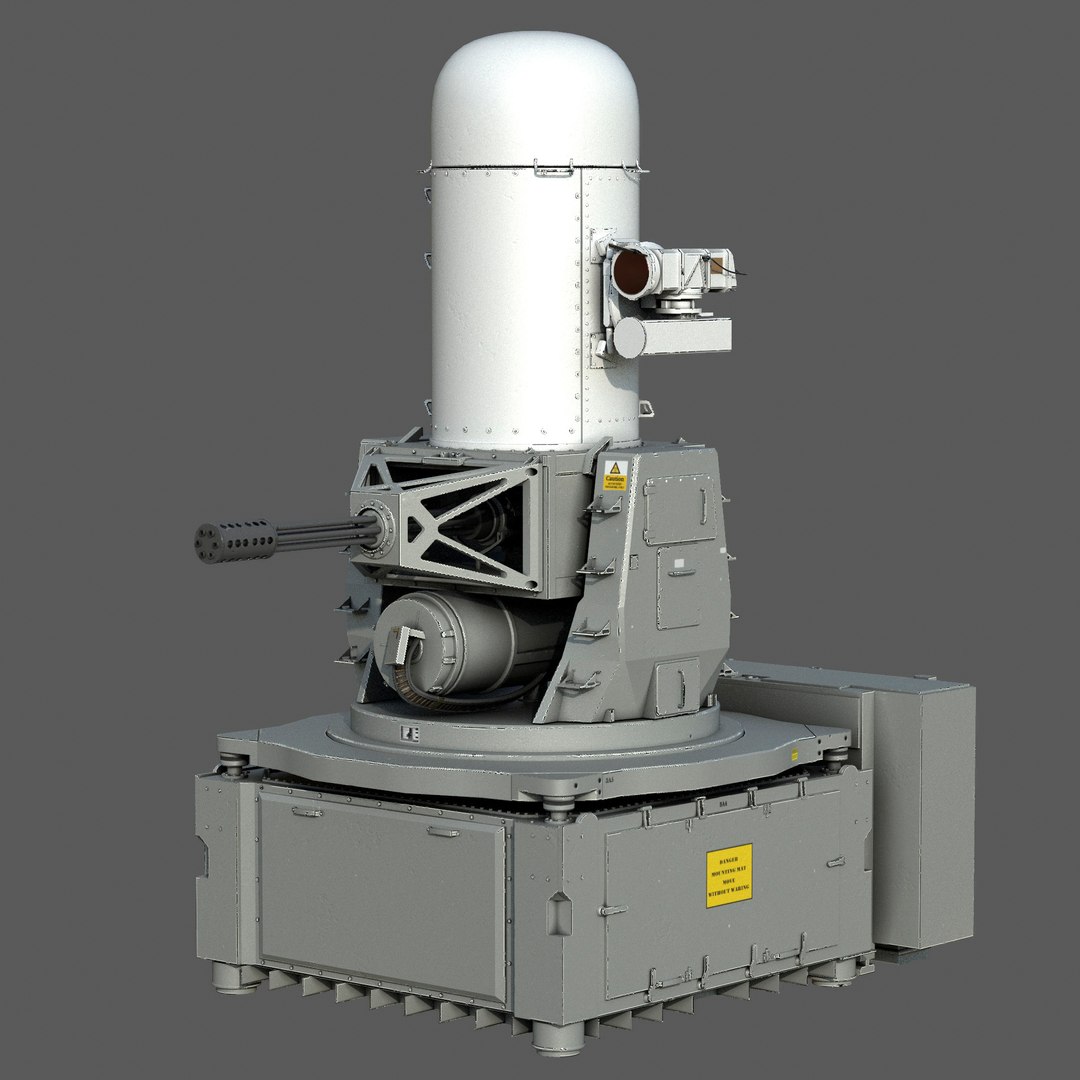 3D Phalanx CIWS Model - TurboSquid 2044169