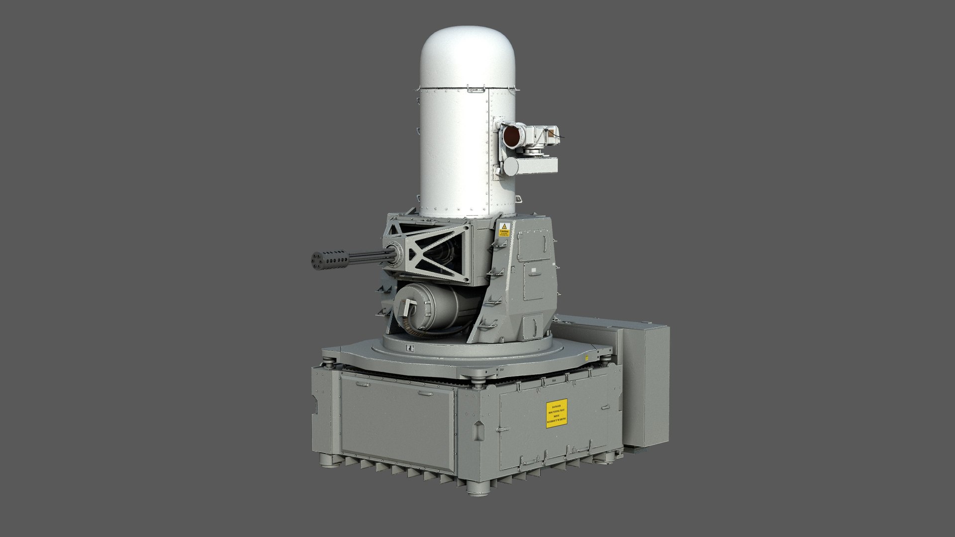 3D Phalanx CIWS Model - TurboSquid 2044169