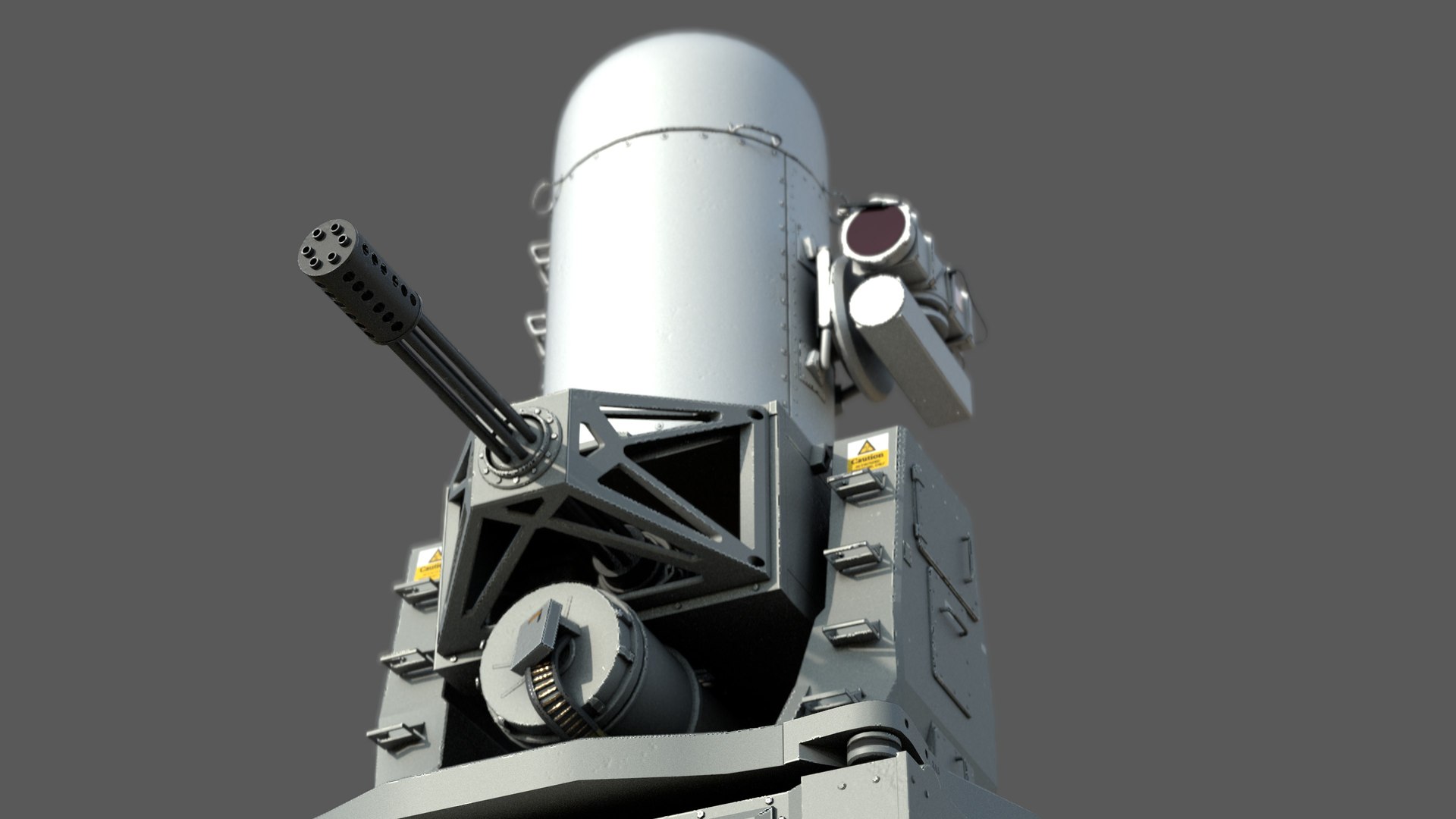 3D Phalanx CIWS Model - TurboSquid 2044169