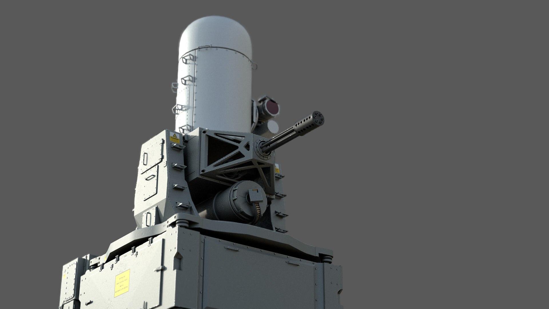 3D Phalanx CIWS Model - TurboSquid 2044169