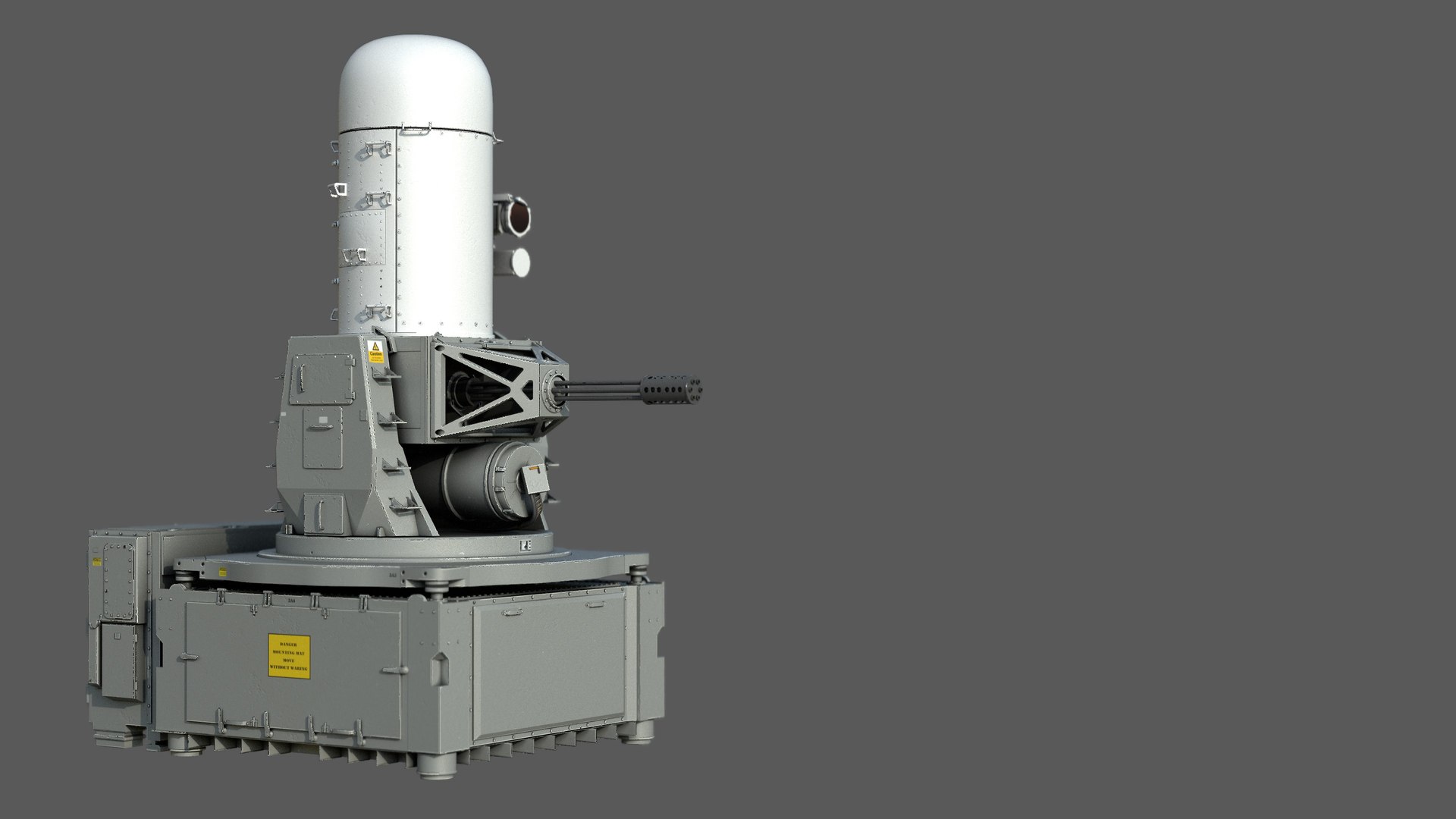 3D Phalanx CIWS Model - TurboSquid 2044169