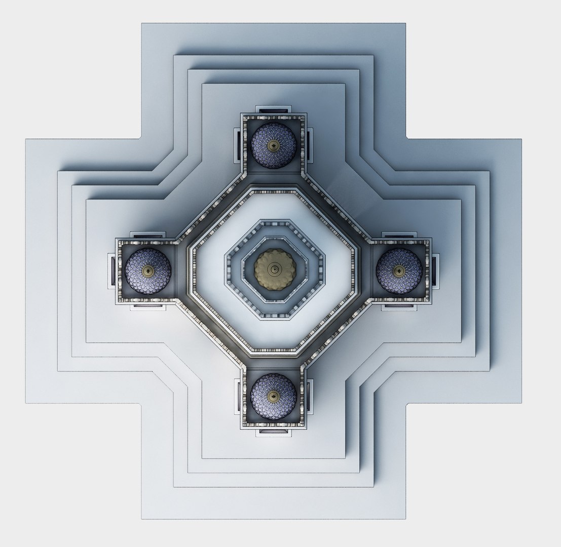 Clock Tower 3d Model