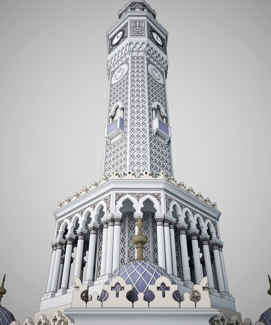 Clock Tower 3d Model