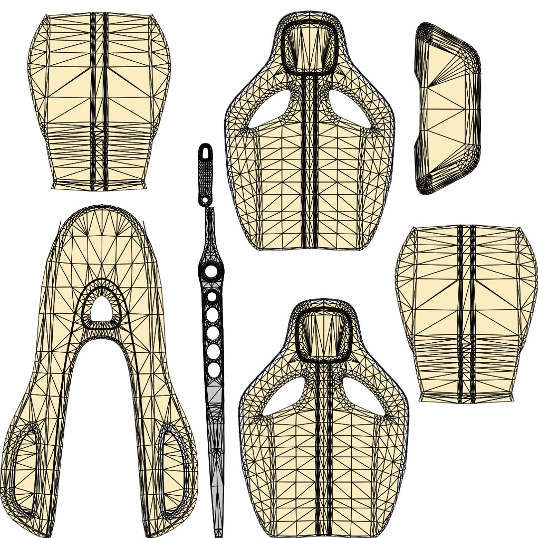 3D Bugatti W16 Mistral 2024 With Open Doors 3D ModelBugatti W16 Mistral ...