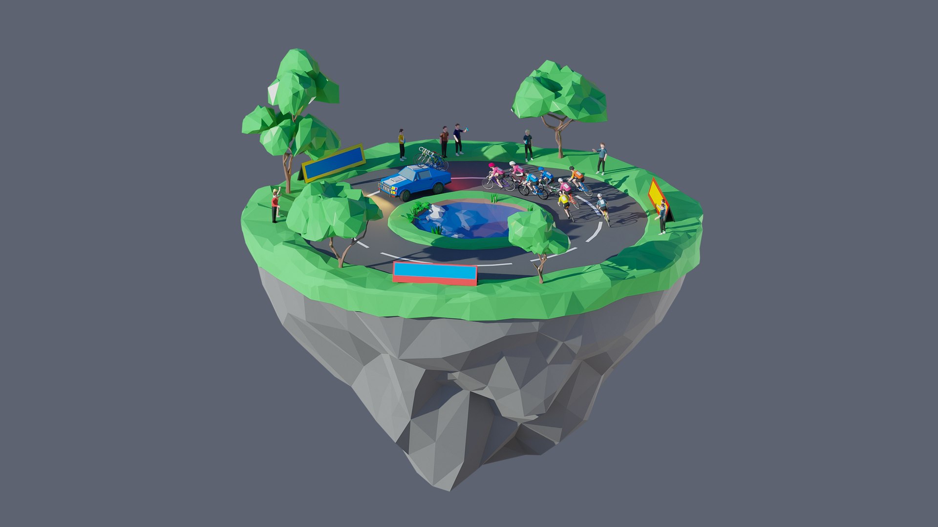 Land 3D 3D Model - TurboSquid 1970426