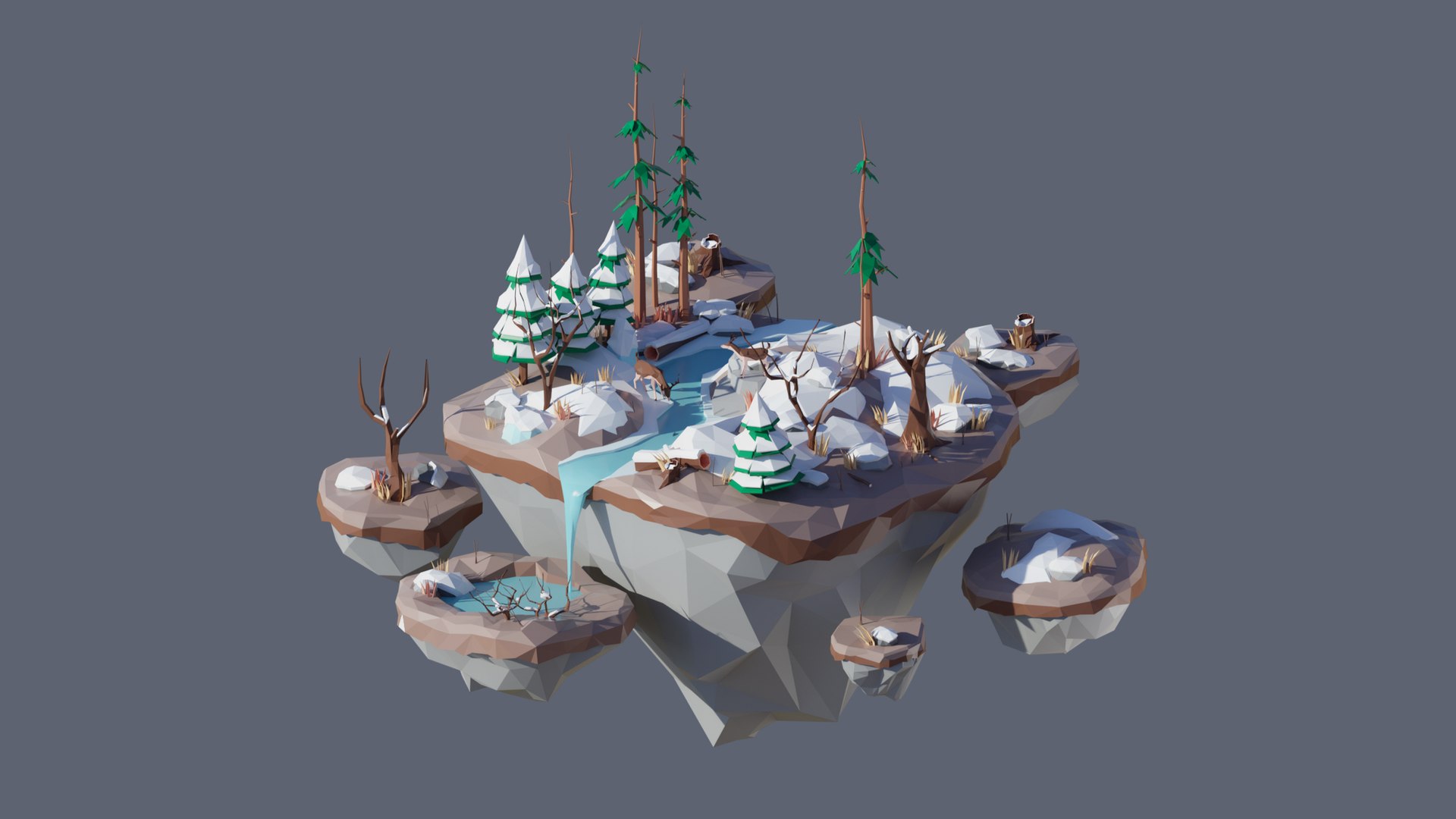 Land 3D 3D Model - TurboSquid 1970426