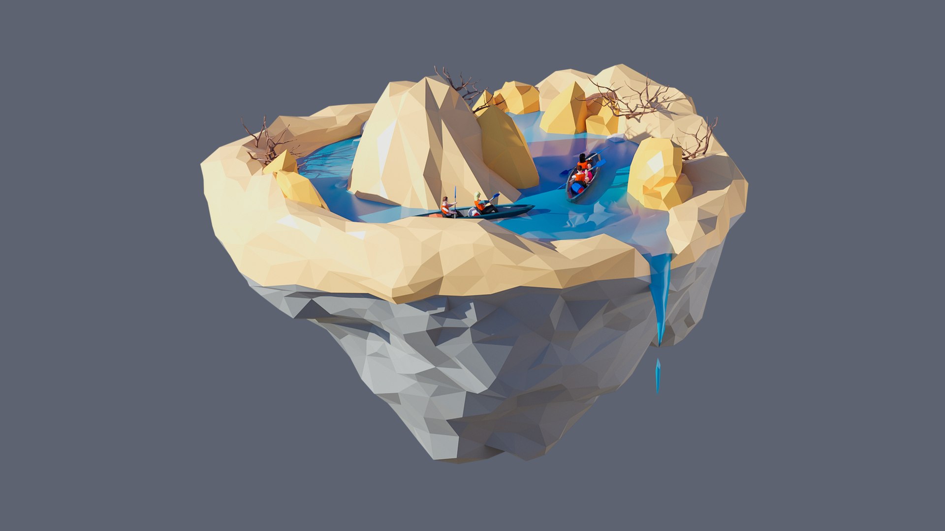 Land 3D 3D Model - TurboSquid 1970426