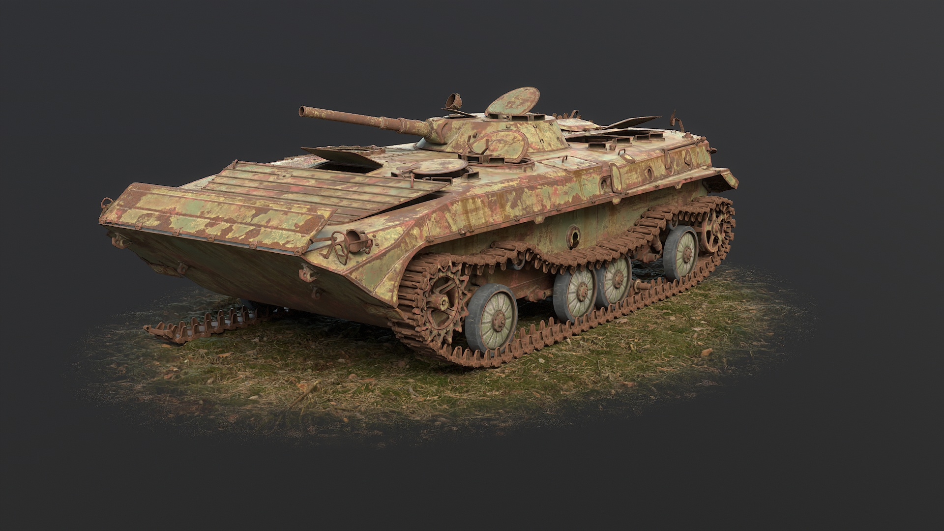 BMP-1 IFV Abandoned 3D Model - TurboSquid 1962484